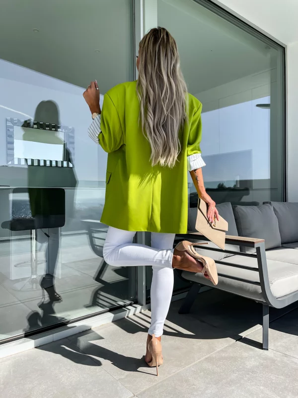 MARYNARKA ROSA LOREDO LONG LIME | Ubrania, obuwie oraz dodatki dla kobiet
