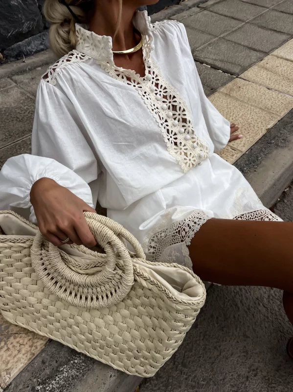 KOMPLET 2-CZĘŚCIOWY BOHO STYLE CREAM | Ubrania, obuwie oraz dodatki dla ...