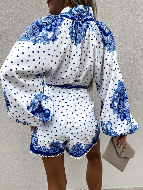 KOMPLET MILLA BLUE | Ubrania, obuwie oraz dodatki dla kobiet