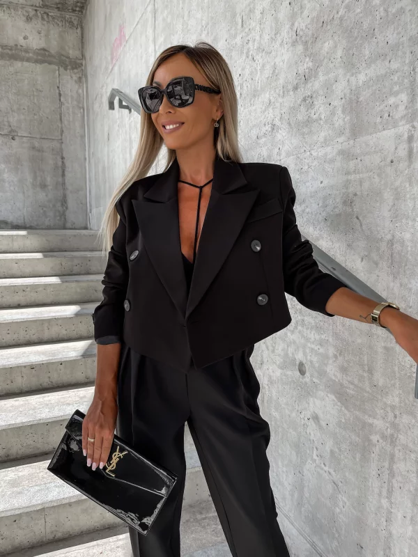 MARYNARKA MERRITT BLACK | Ubrania, obuwie oraz dodatki dla kobiet