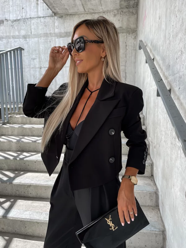 MARYNARKA MERRITT BLACK | Ubrania, obuwie oraz dodatki dla kobiet