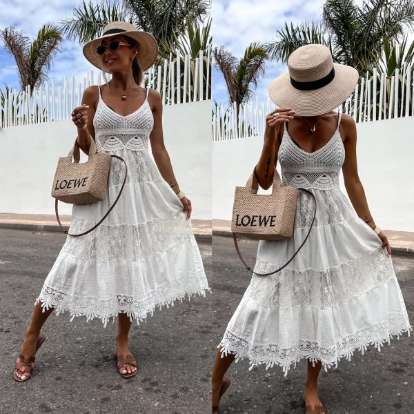 SUKIENKA BOHO ALICE CREAM | Ubrania, obuwie oraz dodatki dla kobiet