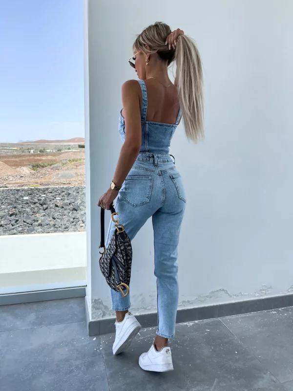 SPODNIE JEANSOWE PASCAL BLUE | Ubrania, obuwie oraz dodatki dla kobiet