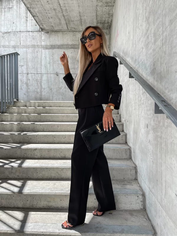 SPODNIE MERRITT BLACK | Ubrania, obuwie oraz dodatki dla kobiet