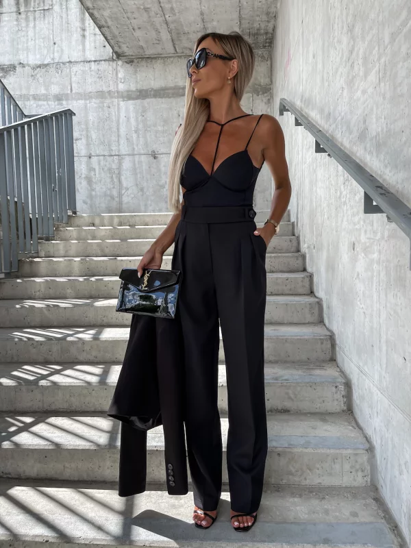 SPODNIE MERRITT BLACK | Ubrania, obuwie oraz dodatki dla kobiet