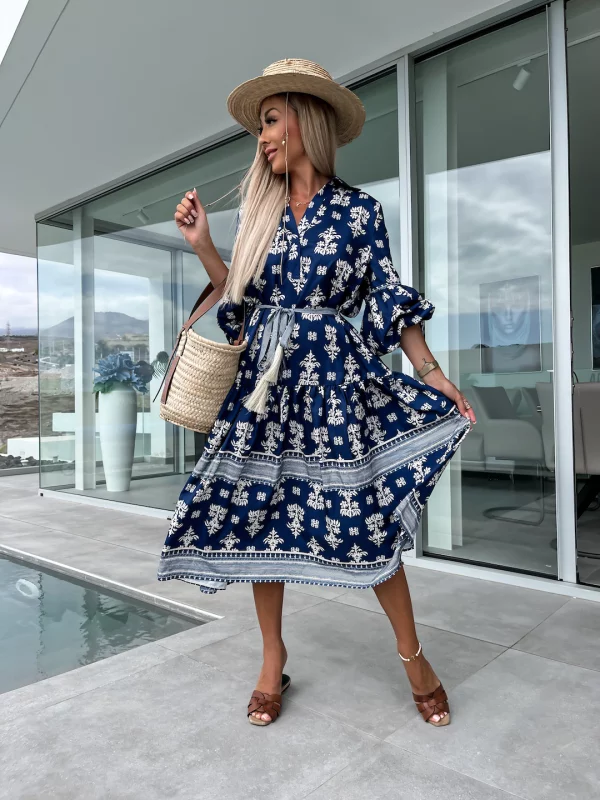 SUKIENKA AKASH BLUE | Ubrania, obuwie oraz dodatki dla kobiet