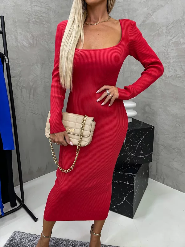 SUKIENKA FORM FITTING RED | Ubrania, obuwie oraz dodatki dla kobiet