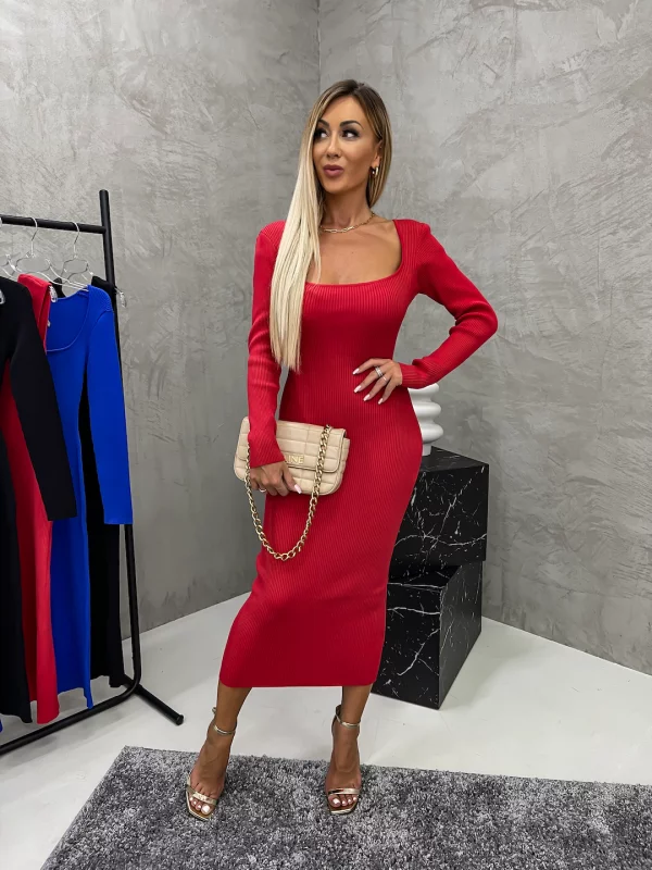 SUKIENKA FORM FITTING RED | Ubrania, obuwie oraz dodatki dla kobiet