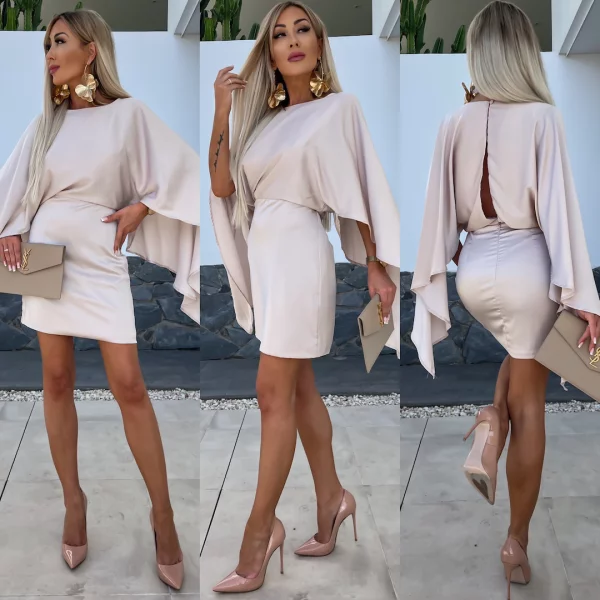 SUKIENKA ISABELLA BEIGE | Ubrania, obuwie oraz dodatki dla kobiet