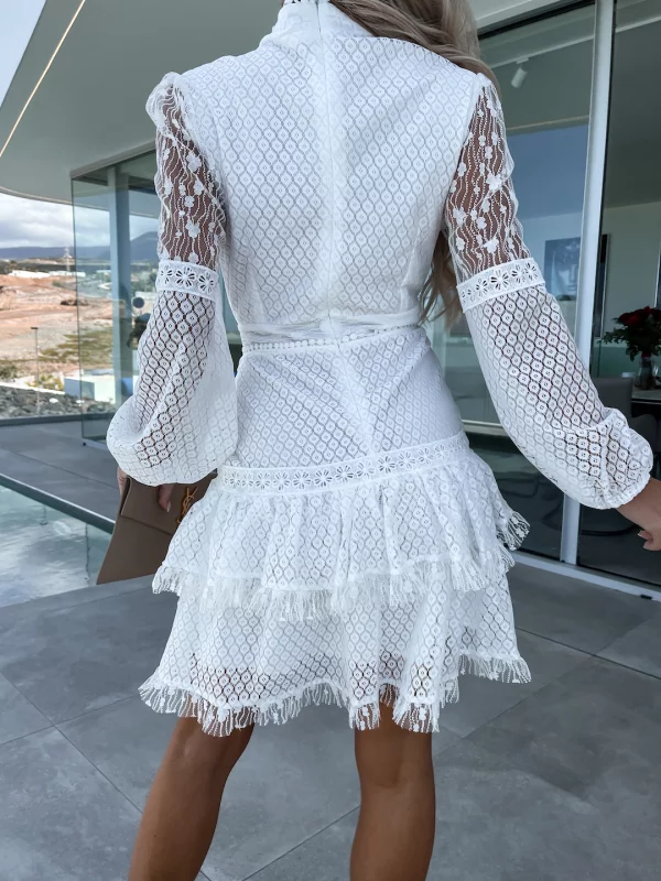 SUKIENKA LACE ATIYA WHITE | Ubrania, obuwie oraz dodatki dla kobiet