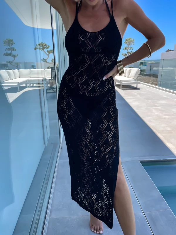 SUKIENKA PLAŻOWA Z WISKOZĄ NICKI BLACK | Ubrania, obuwie oraz dodatki ...