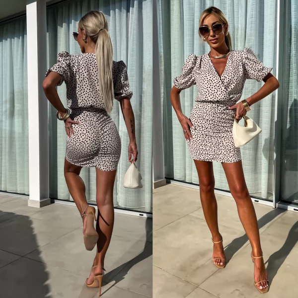 SUKIENKA SOFIA BEIGE | Ubrania, obuwie oraz dodatki dla kobiet