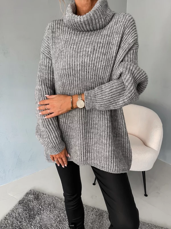 SWETER SWEET TREAT GRAY | Ubrania, obuwie oraz dodatki dla kobiet